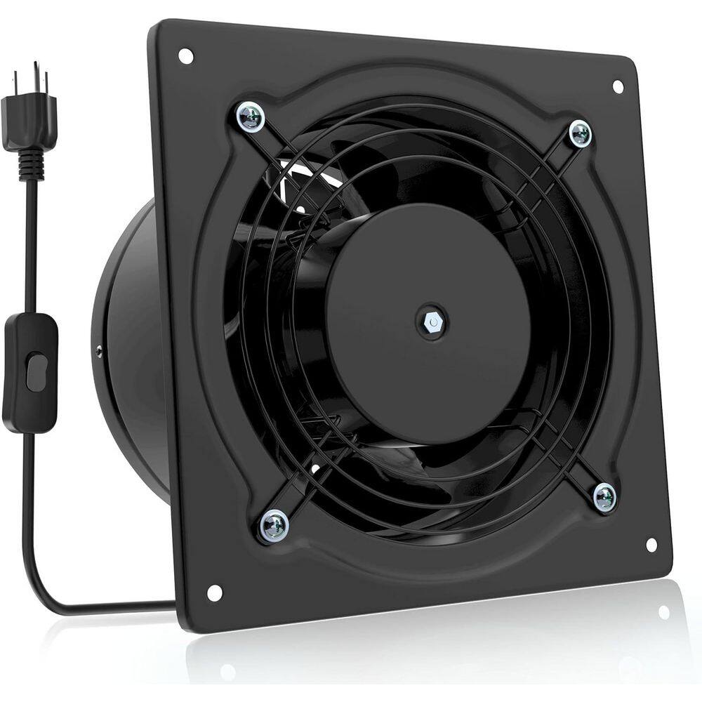 KIWDZFU 6 in. 308CFM 120V Black Cast Iron Metal Electric Powered ...