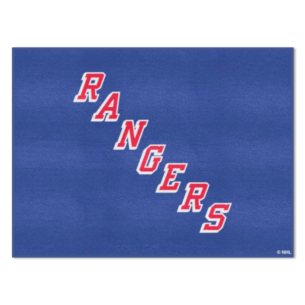 FANMATS New York Rangers All-Star Rug - 34 in. x 42.5 in. 38638 - The ...