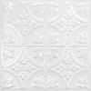 AMERICAN TIN CEILINGS Pattern #2 in Bright White Satin 2 ft. x 2 ft ...