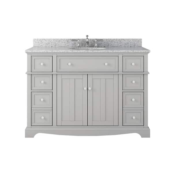 Gray - 48 Inch Vanities - Bathroom Vanities - The Home Depot