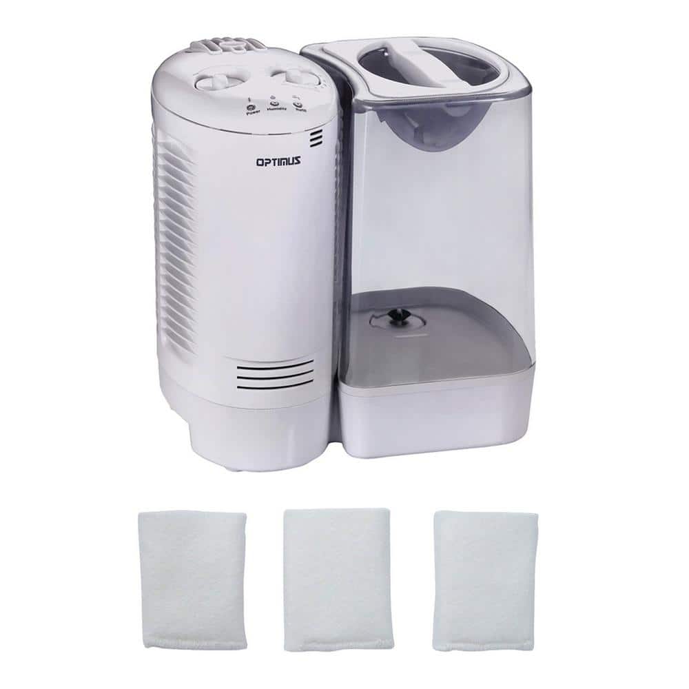 Optimus 600 sq. ft. Mist Vapor Humidifier and Replacement Humidifier ...