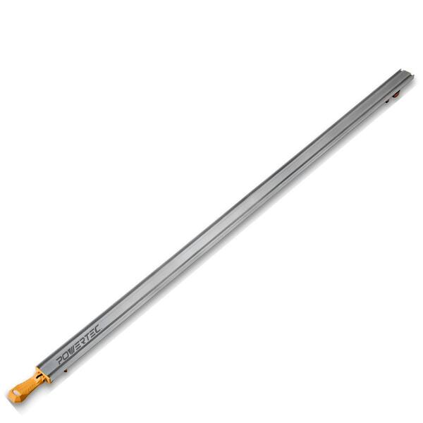 POWERTEC 50 in. Contractor Straight Edge Clamp Saw Guide for Circular Saw Router and Jig Saw 1 Pack 71707N The Home Depot