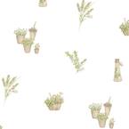 Norwall Polynesian Leaves Vinyl Roll Wallpaper (Covers 56 sq. ft ...