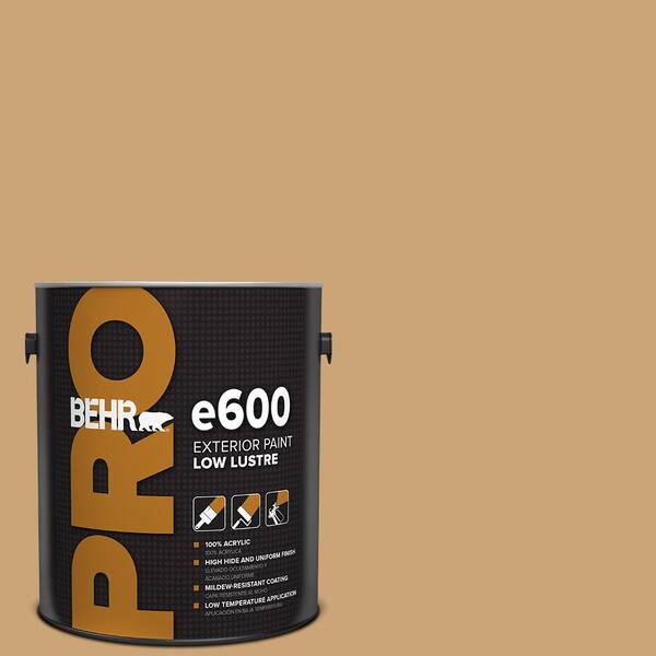 BEHR PRO 1 gal. #HDC-AC-13 Butter Nut Low Luster Exterior Paint PR62301 ...