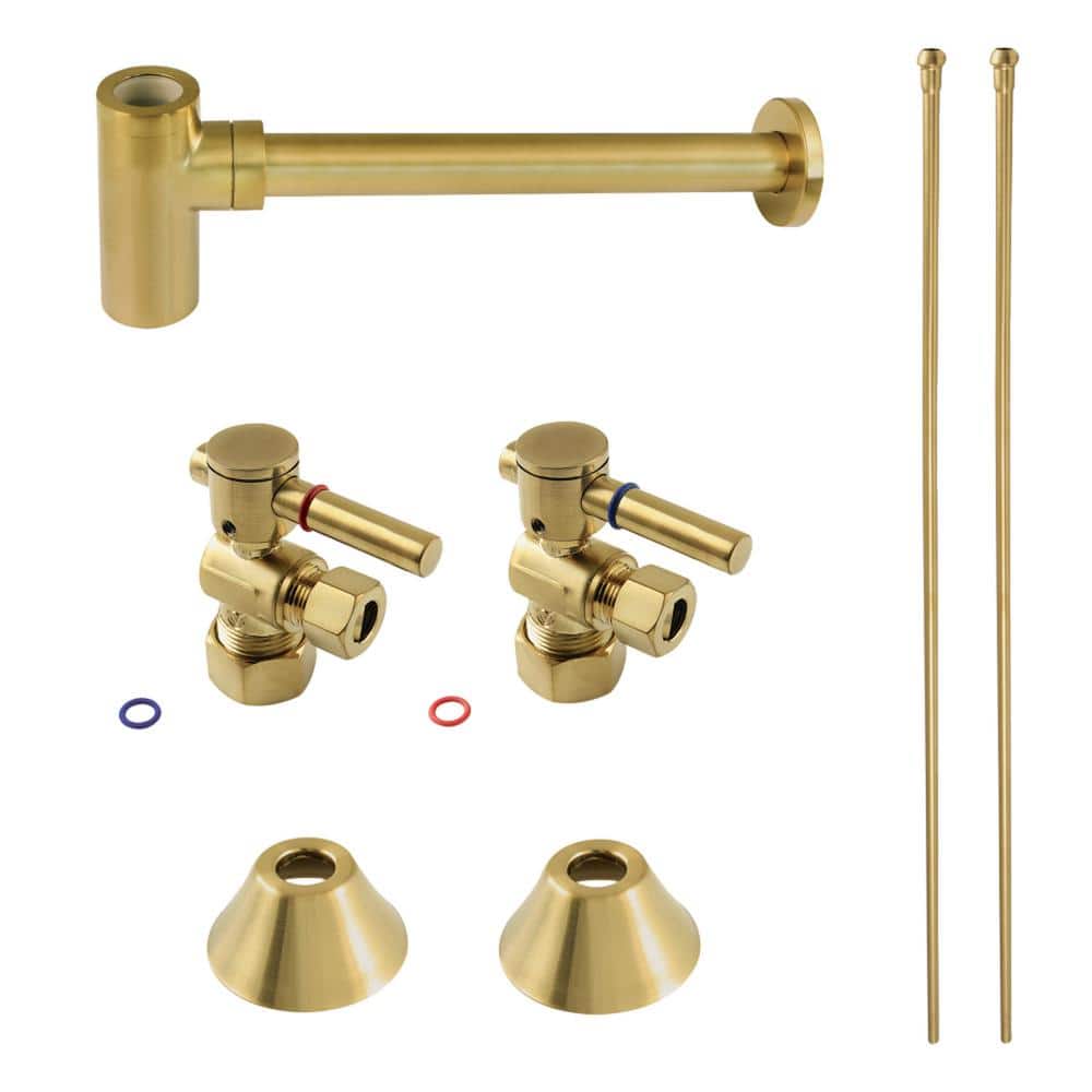 Kingston Brass Trimscape Bathroom Plumbing Trim Kits with Bottle Trap ...