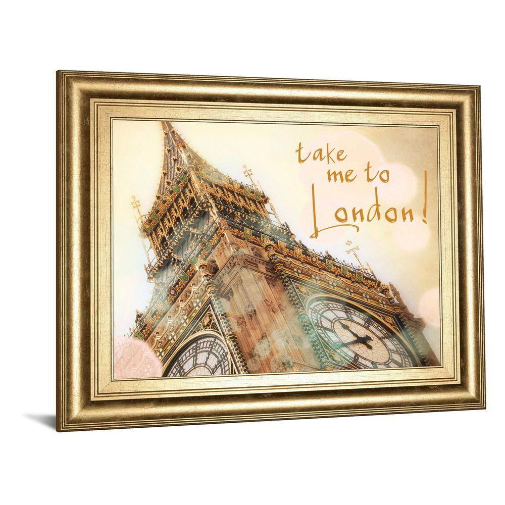 Classy Art 1-Piece Framed Graphic Print Architecture Art Print 22 in. x ...