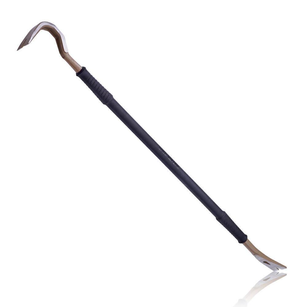 SPEC OPS 42" Wrecking Crowbar, Pry Bar Ends with Teardrop Nail Puller ...