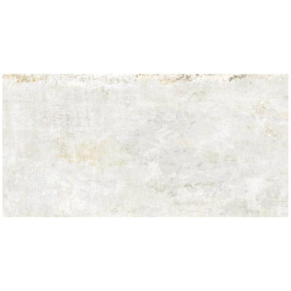 Ivy Hill Tile Mantis Ivory 4 in. x 0.35 in. Matte Porcelain Floor and ...