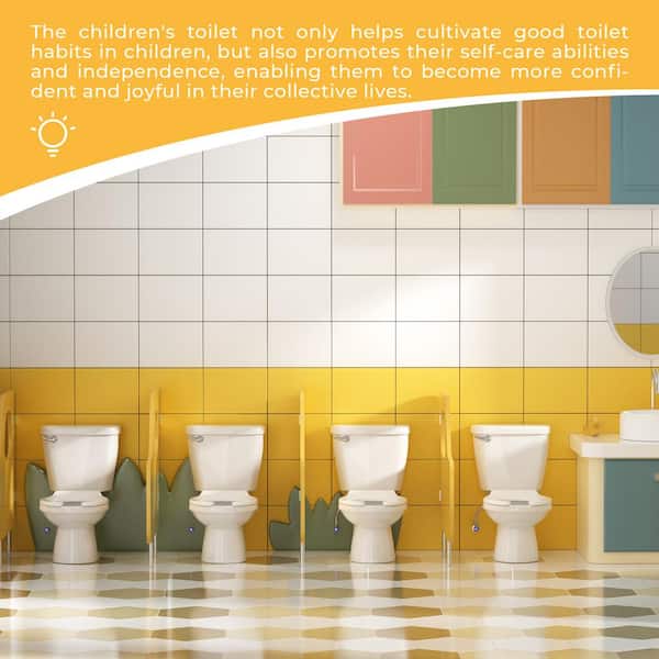 10 Inch Rough-in Kids Toilet Kids Toilet 10-inch Rough-In | Ceramic ...