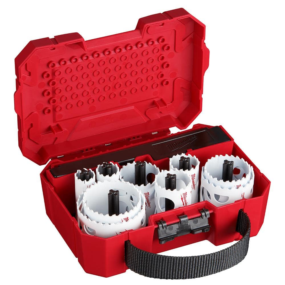 Milwaukee Hole Dozer General Purpose Bi-Metal Hole Saw Set (13-Piece ...