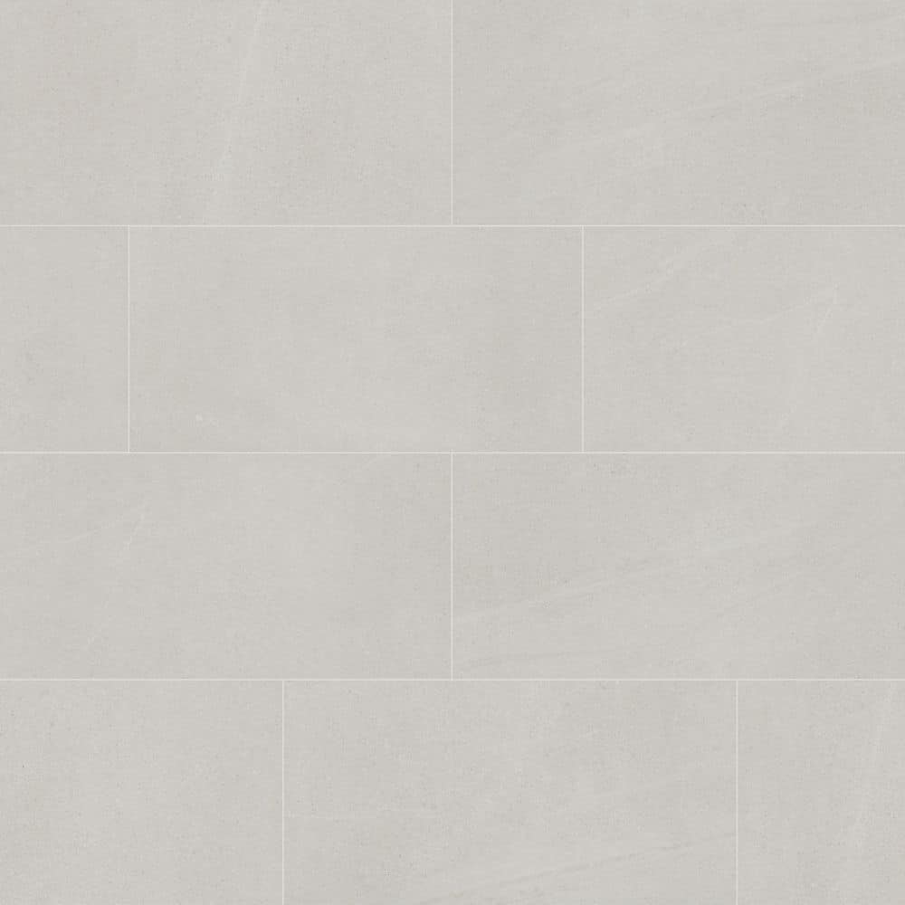 MSI Bellevue Talc 12 in. x 24 in. Matte Porcelain Limestone Look Floor ...