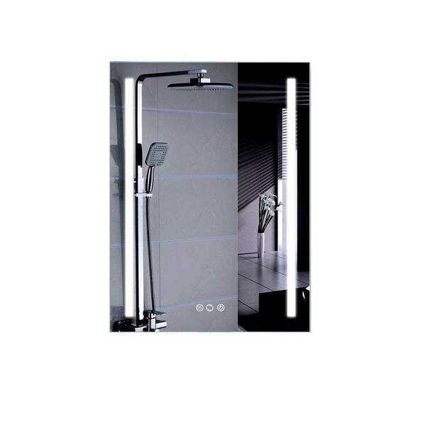 Modland Baily 24 in. W x 32 in. H Rectangular Frameless Smart Touch ...