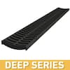 U.S. TRENCH DRAIN Deep Series Black Replacement Grate to suit 5.4 in. W ...