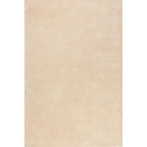 RUGS USA Frenshe Interiors Maru Wool Ivory 5 ft. x 8 ft. Indoor/Outdoor ...