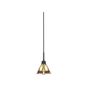Albany 60-Watt 1-Light Espresso Pendant Mini Pendant Light Diamond Ice ...