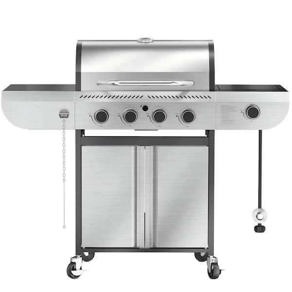 Reviews for R.W.FLAME 2-Burner Stainless Steel Propane Gas Grill with ...