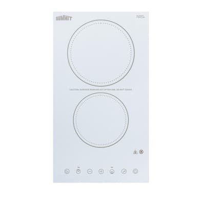 White - Electric Cooktops - Cooktops - The Home Depot