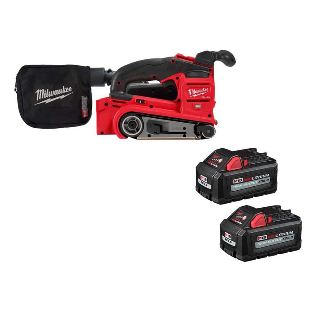 Reviews for Milwaukee M18 FUEL 18V Lith-Ion Cordless Belt Sander w/ (2 ...