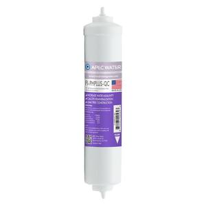 APEC Water Systems Ultimate 10 in. Calcium Carbonate Alkaline Filter ...