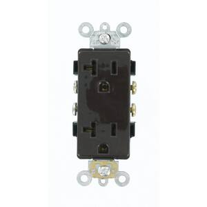 Brown - Electrical Outlets & Receptacles - Wiring Devices & Light ...