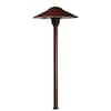 Best Pro Lighting Low Voltage Rust Outdoor Landscape Mushroom Pathway ...