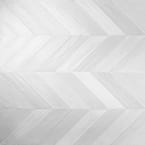 Ivy Hill Tile Montgomery Chevron White 24 in. x 48 in. Matte Porcelain ...