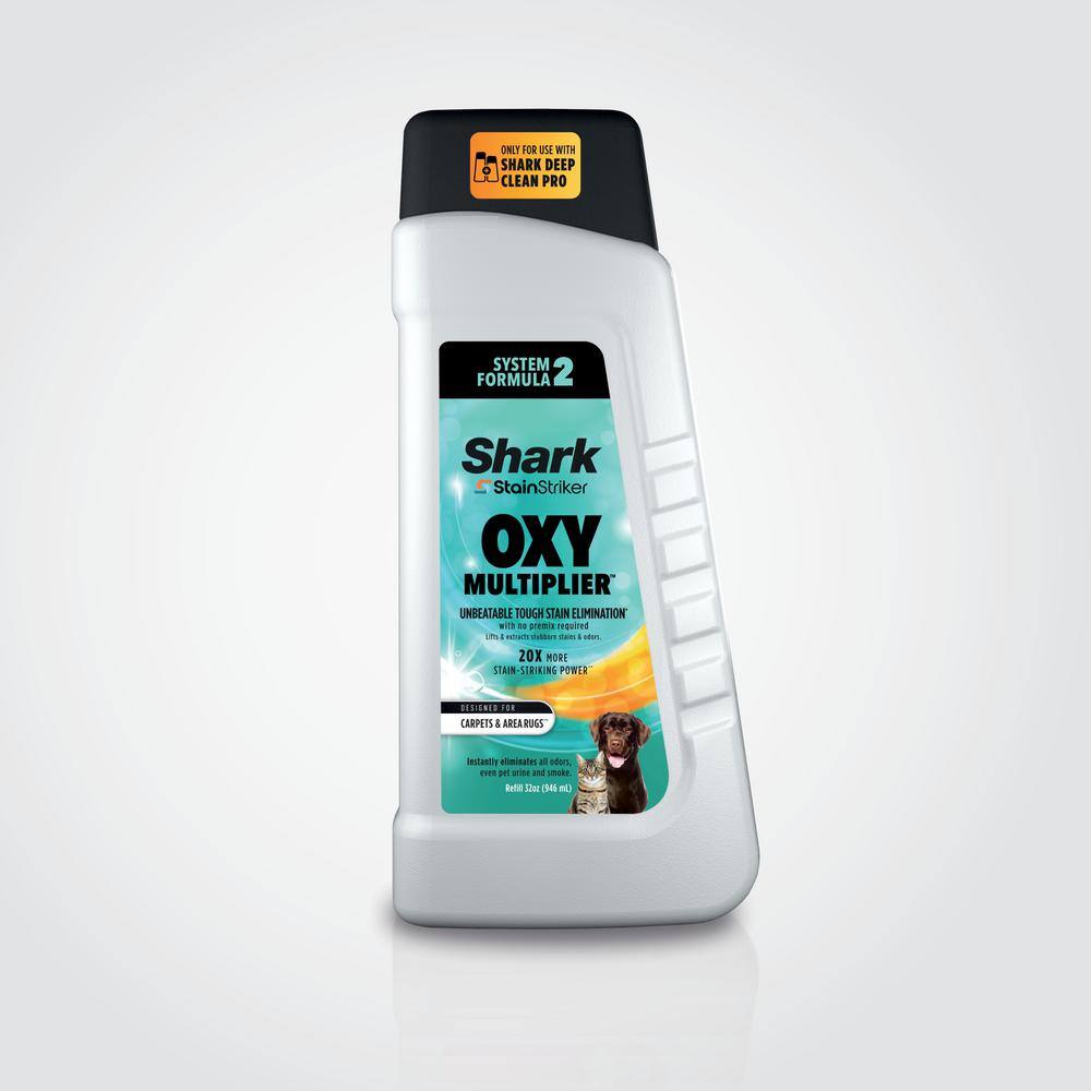Shark 32 oz. StainStriker Carpet Cleaner OXY Multiplier Formula for ...