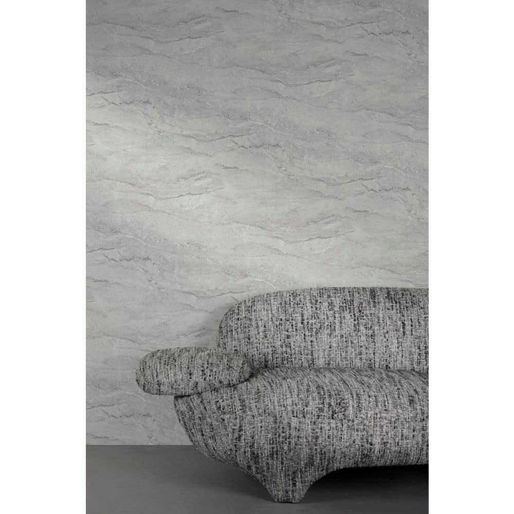 Walls Republic Grey Faux Marble Print Non Woven Non-Pasted Textured ...