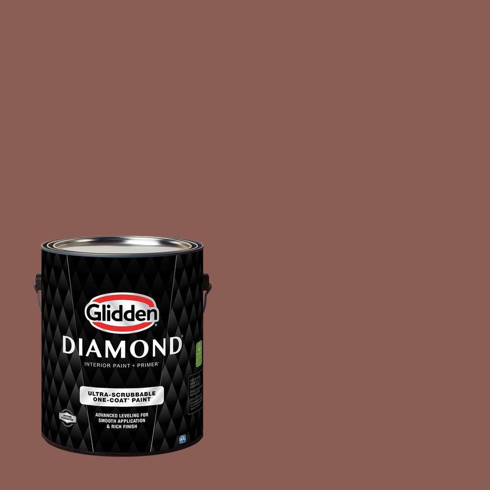 Glidden Diamond 1 gal. PPG1060-6 Raspberry Truffle Ultra-Flat Interior ...