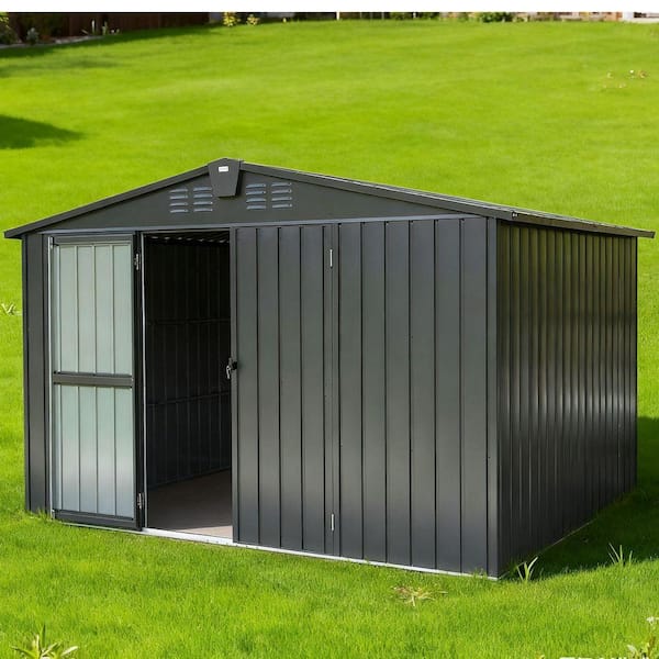 Have a question about Siavonce 10 ft. W x 10 ft. D Outdoor Storage Shed ...