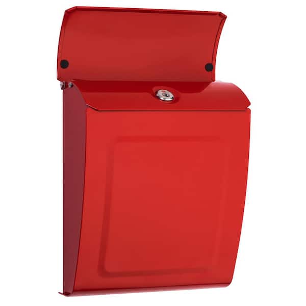 Red Residential Mailboxes