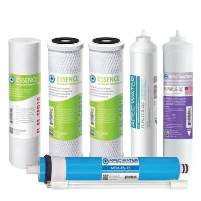 APEC Water Systems Essence 75 GPD 7-Stage Reverse Osmosis Water ...