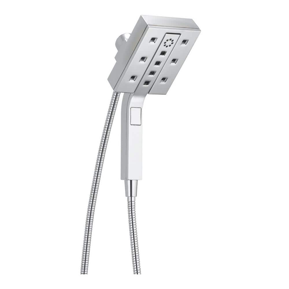 Delta In2ition 4-Spray Patterns 2.5 GPM 4.5 in. Wall Mount Dual Shower ...