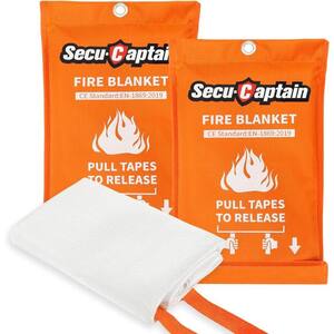 PREPARED HERO Emergency Fire Blanket EB1R - The Home Depot