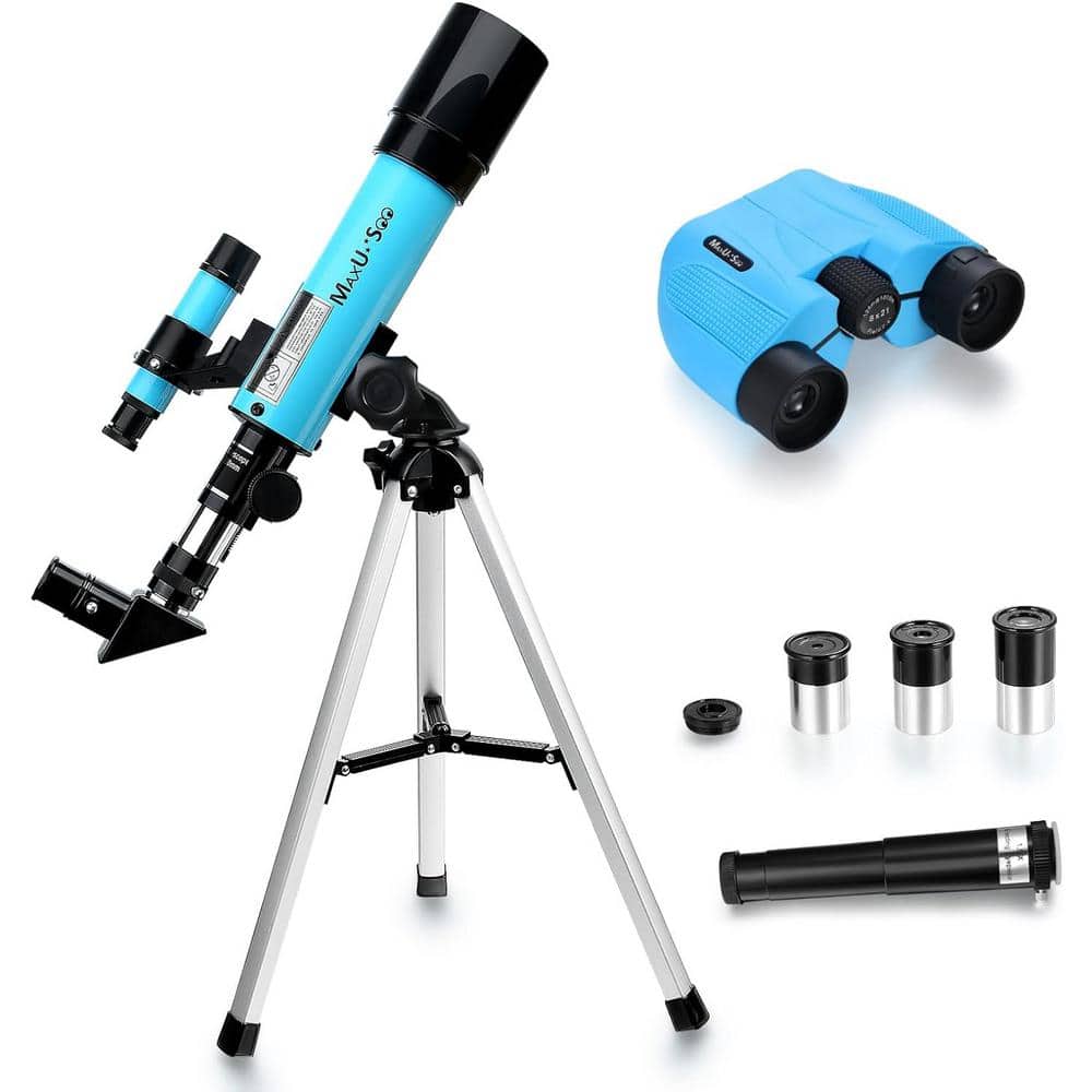 Misopily Refractor Telescope with Finder Scope and 3 Eyepieces Compact ...