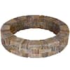 Pavestone RumbleStone 52.5 in. x 10.5 in. Tree Ring Kit in Sierra Blend ...