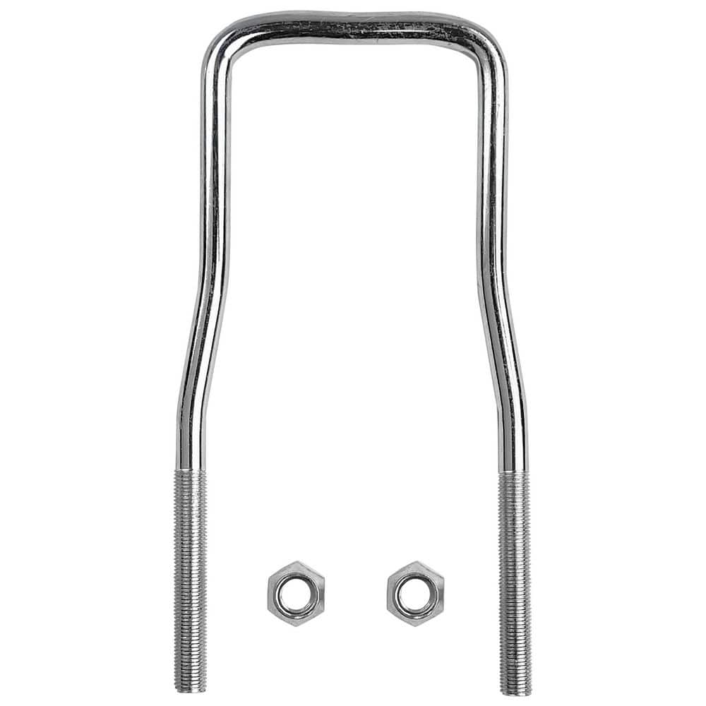 BOATING ESSENTIALS U-Bolt Spare Tire Carrier for 4" to 5" Bolt Rims ...