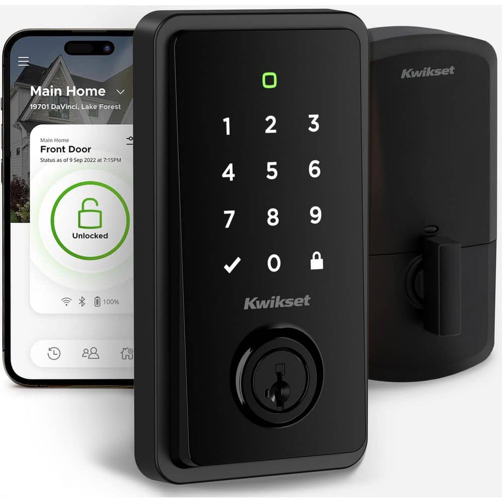 Kwikset HALO Select Soft Modern Touchscreen Wi-Fi and Matter Enabled ...