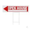 Everbilt 6 in. x 24 in. Plastic Open House Sign (6-Count) - The Home Depot