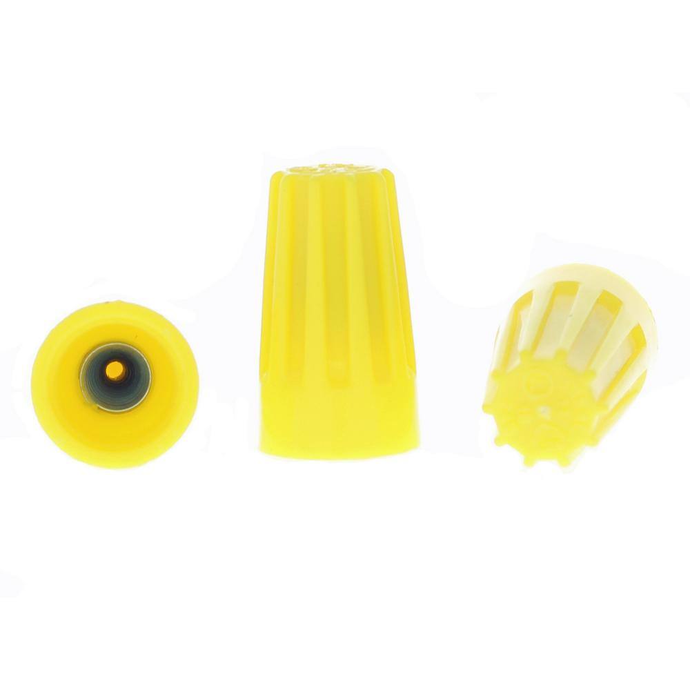 Ideal 74B Yellow WIRE-NUT Wire Connectors (100 per Bag, Standard ...