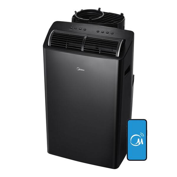 Midea 12,000 BTU DOE Duo Smart Inverter Portable Air Conditioner, for ...