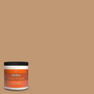 BEHR PREMIUM PLUS 8 oz. #270F-5 Wilmington Tan Semi-Gloss Interior ...
