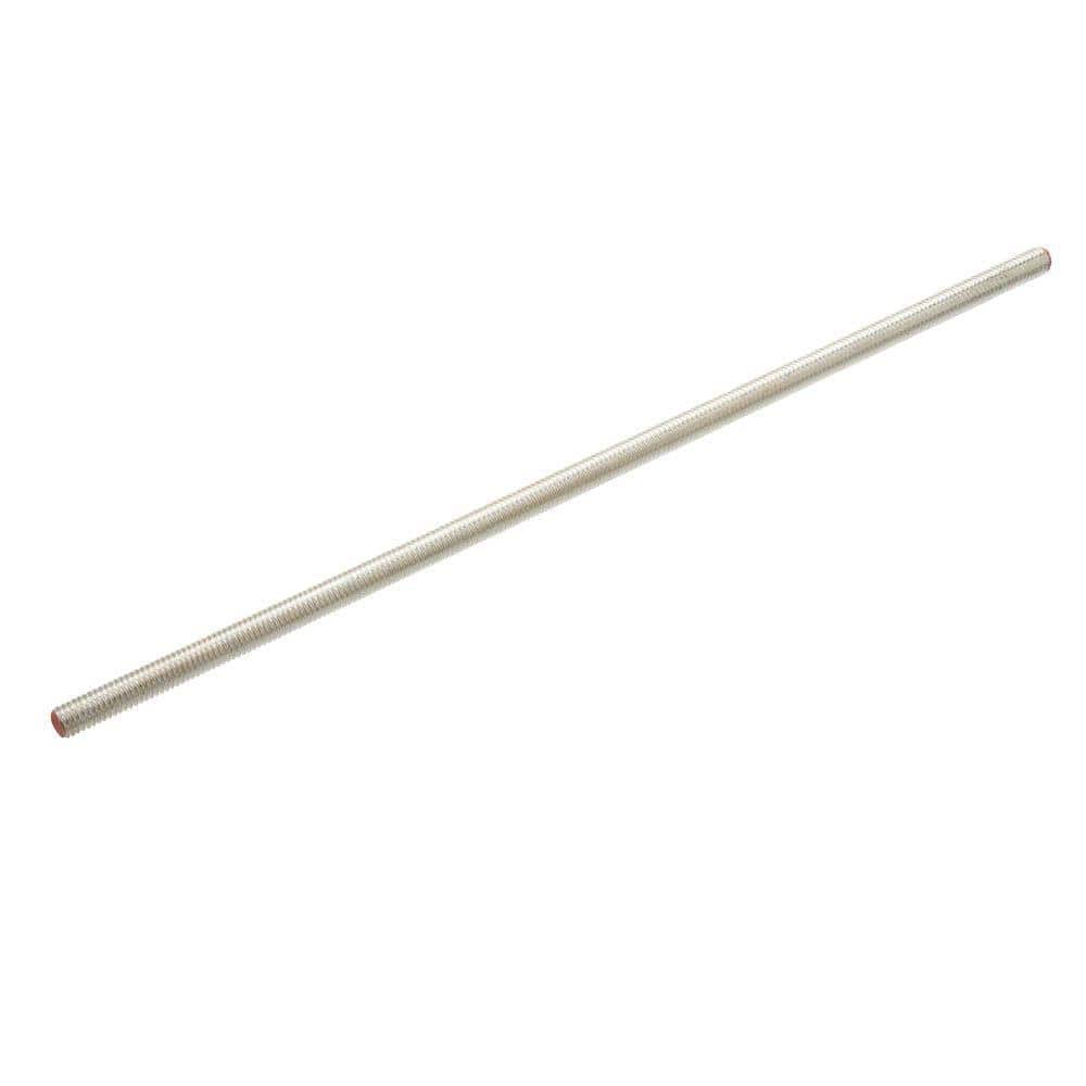 Everbilt 3/8 in. x 3 ft. Zinc Plated Steel (Coarse) Threaded Rod 2303 ...