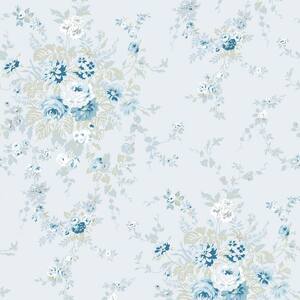 Graham & Brown Rachel Ashwell Chelsea Blue Wallpaper Sample 12512394 ...