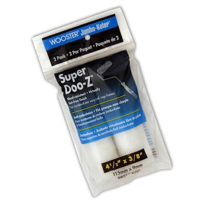 Wooster 6-1/2 in. x 5/16 in. Micro Plush High-Density Microfiber Roller ...