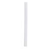 Vestil White PVC Corner Guard Round PVC-48R-WH - The Home Depot