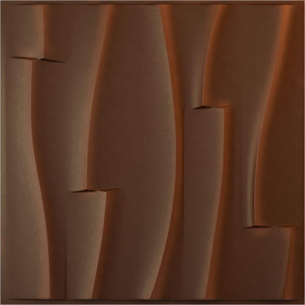 Ekena Millwork 19 5/8 in. x 19 5/8 in. Brick Wave EnduraWall Decorative ...