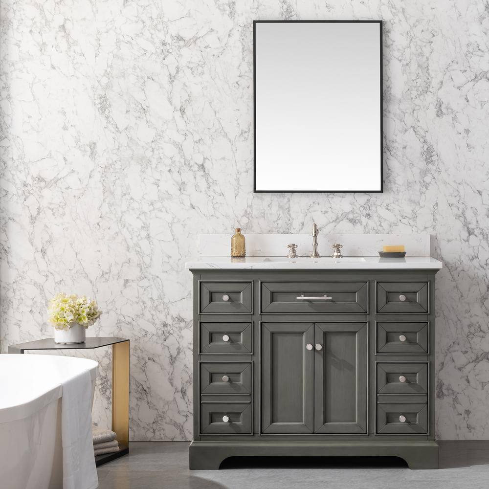 Have a question about SUDIO Thompson 42 in. W x 22 in. D Bath Vanity in ...