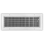 Everbilt 12 in. x 6 in. 2-Way Aluminum Wall/Ceiling Register in White ...