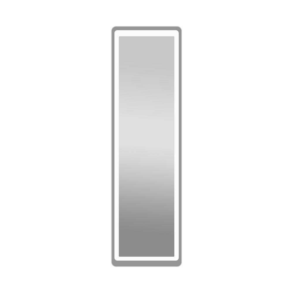 COWLOWN 16 in. W x 60 in. H Rectangular Framed Wall Bathroom Vanity ...